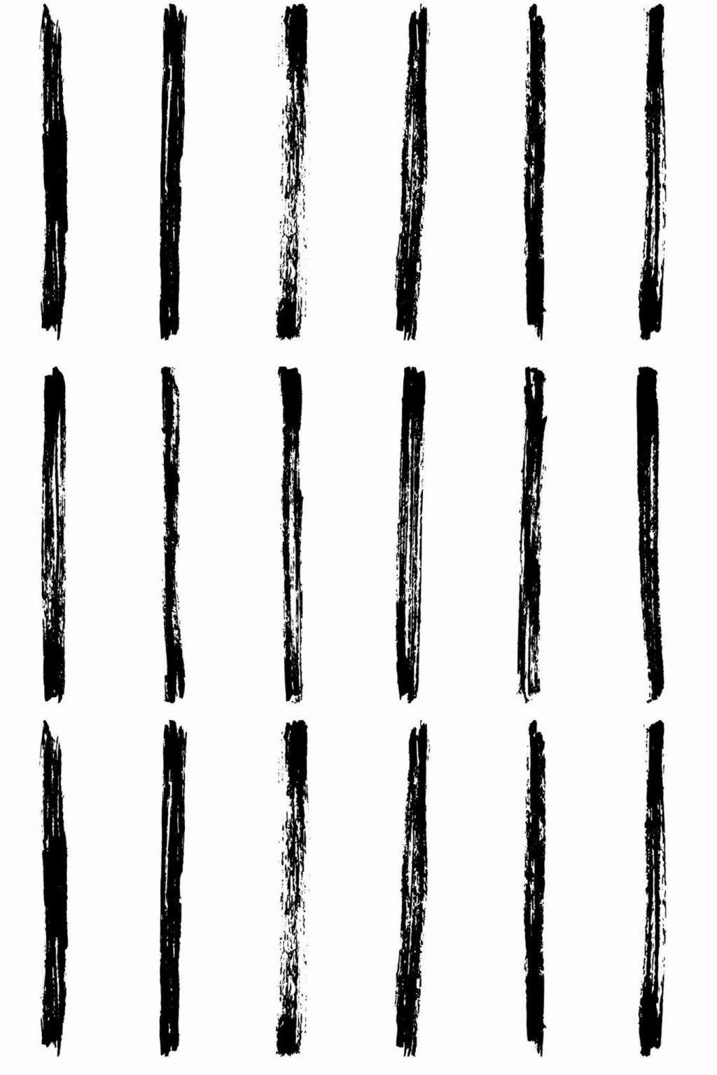 Vertical brush stroke Peel and Stick Wallpaper or Non-pasted